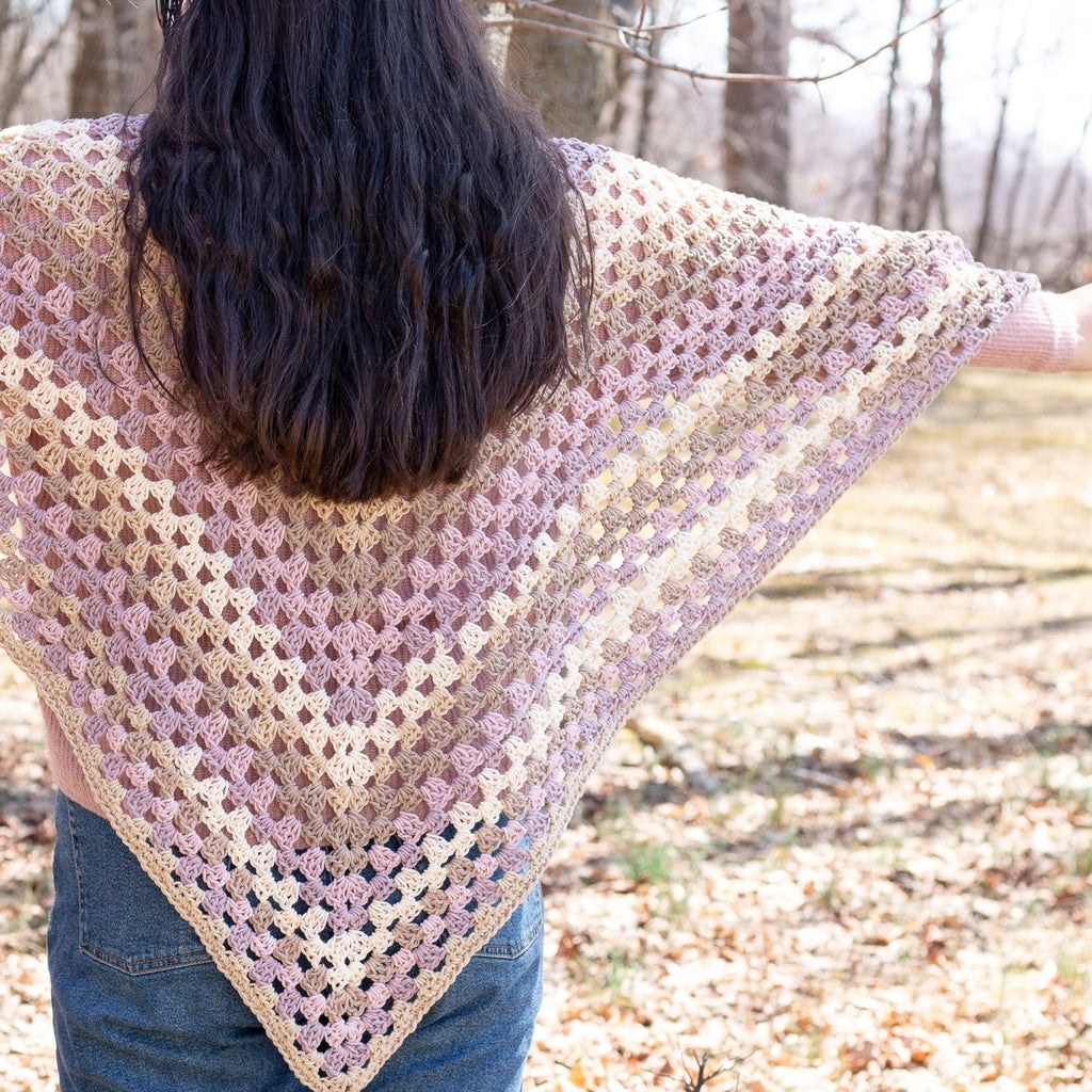 Spring Shawl PDF Crochet Pattern - Digital Download – Easy Crochet