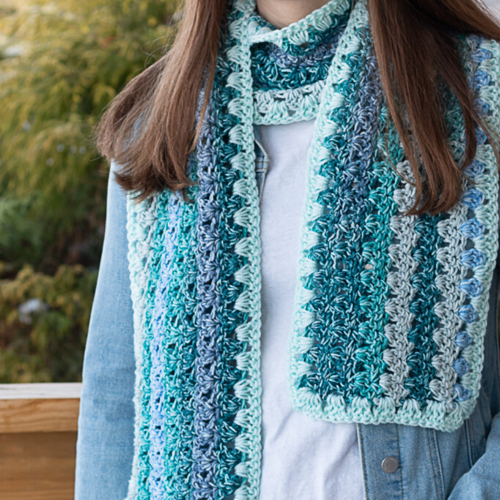 Crochet Ombre Scarf PDF Crochet Pattern - Digital Download – Easy Crochet